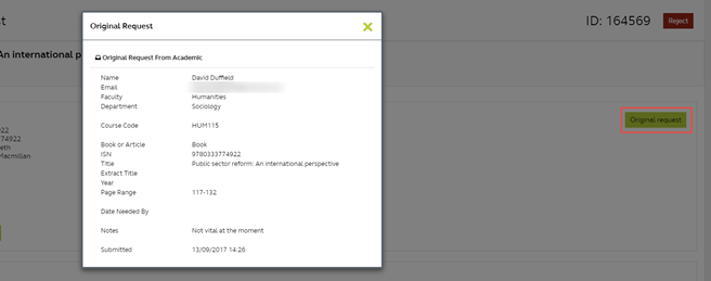 Making DCS requests from Talis Aspire Reading Lists – Digital Content Store