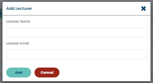 Manual and bulk upload of Lecturers – Digital Content Store
