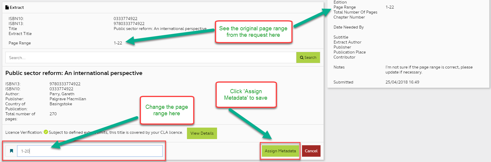 Making DCS requests from Talis Aspire Reading Lists – Digital Content Store